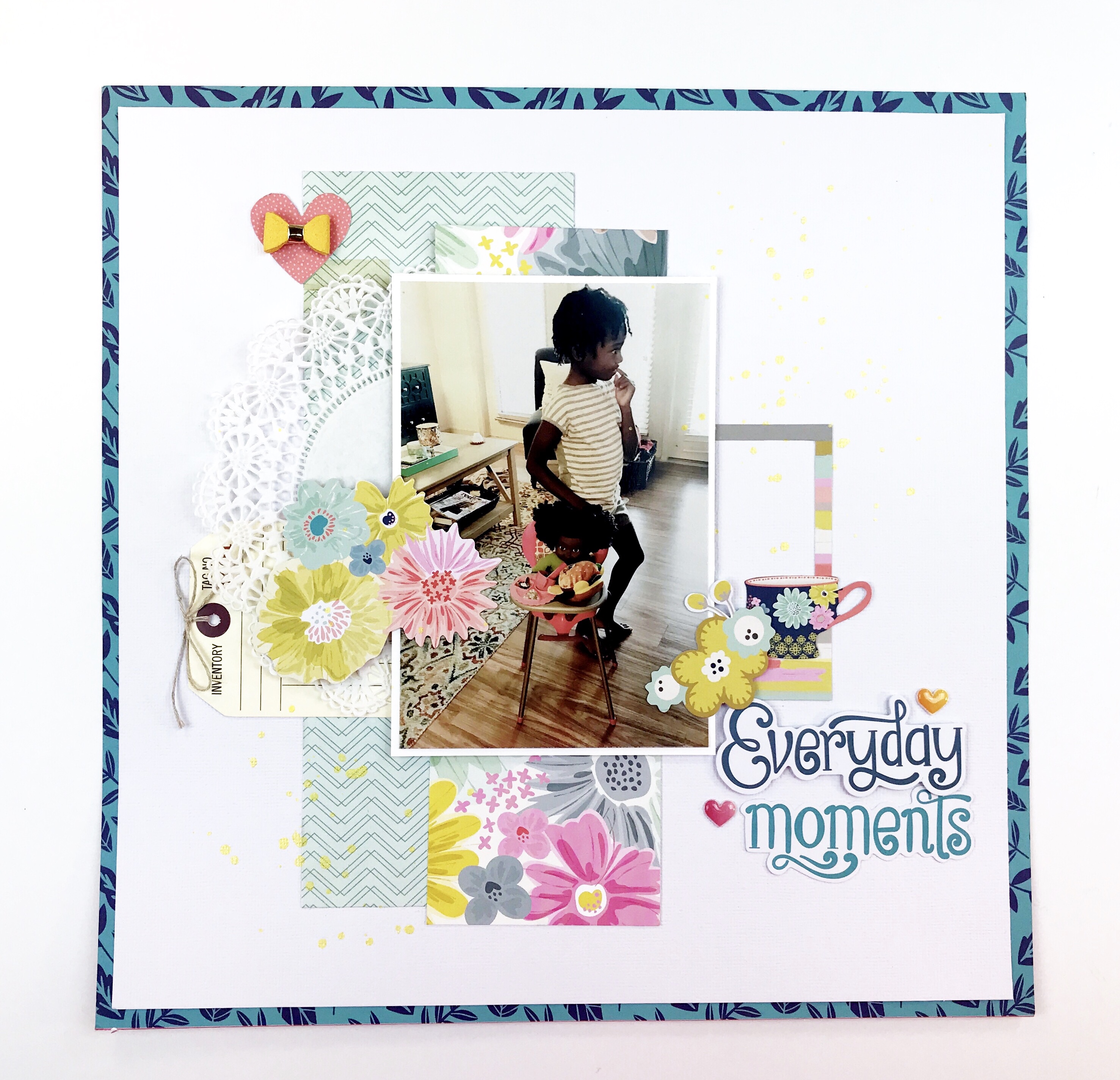 Layout Share – Victoria Marie Scrapbook Retreat