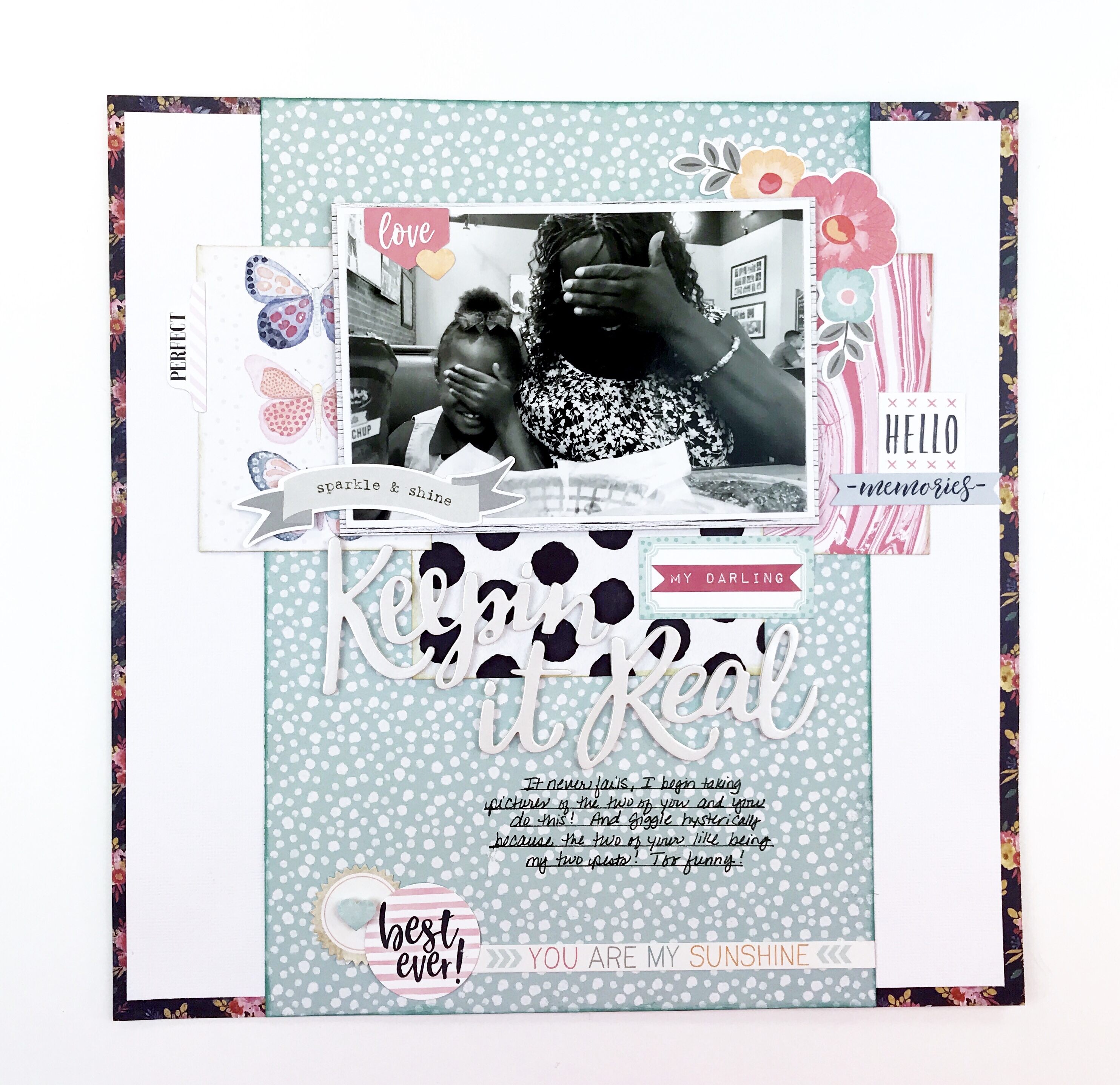 Layout Share – Victoria Marie Scrapbook Retreat
