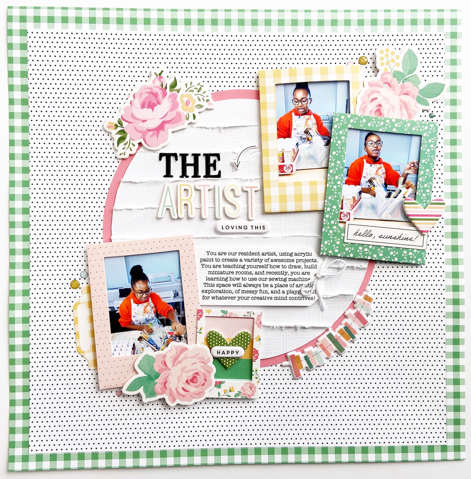 Layering Tutorial Series! Scrapbook Design Concepts for High Impact ...