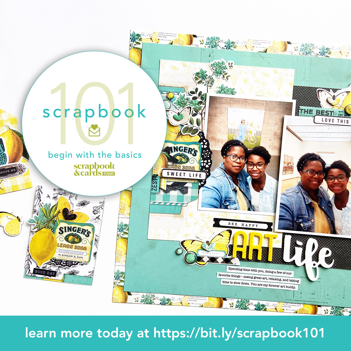 My New Class with Scrapbook and Cards Today – Scrapbook 101: Begin With ...