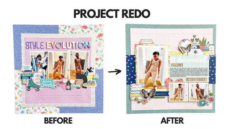 YouTube LIVE! Layout Share! 1 Paper Pad + 10 Layout Challenge