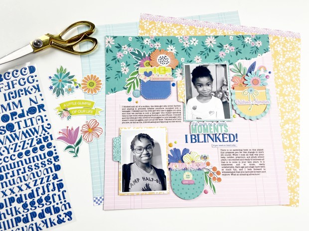 Scrapbook Process Video: Documenting Ages and Stages
