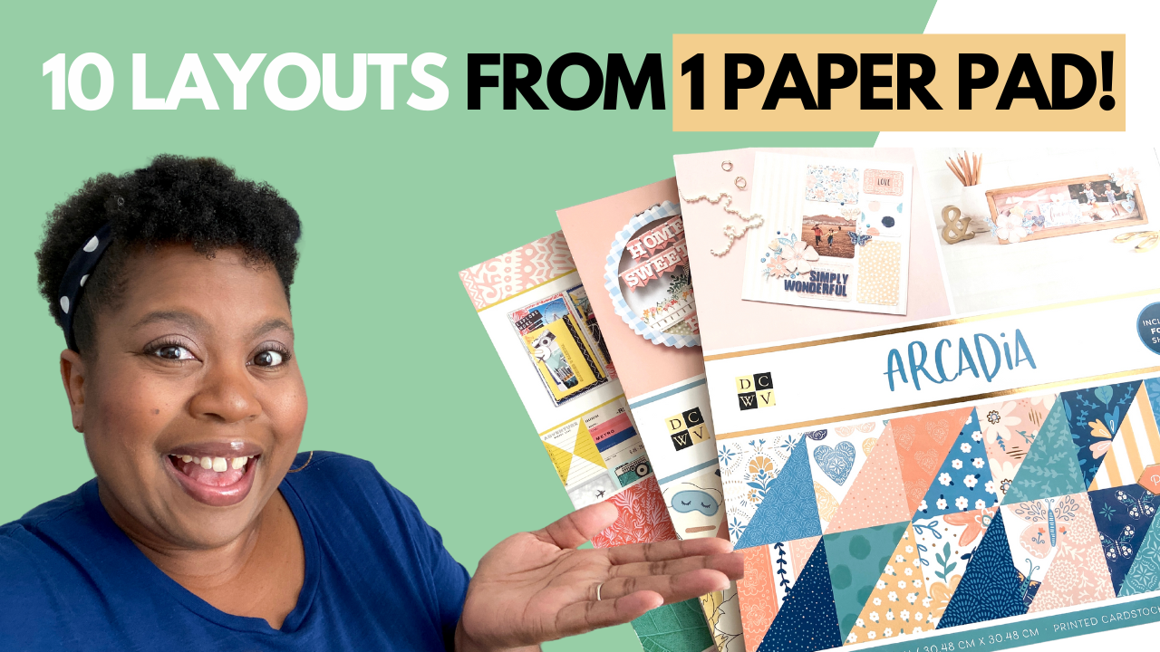 Recollections Cardstock Paper Pads A4 Unicolor Paper Pad Brights Tones